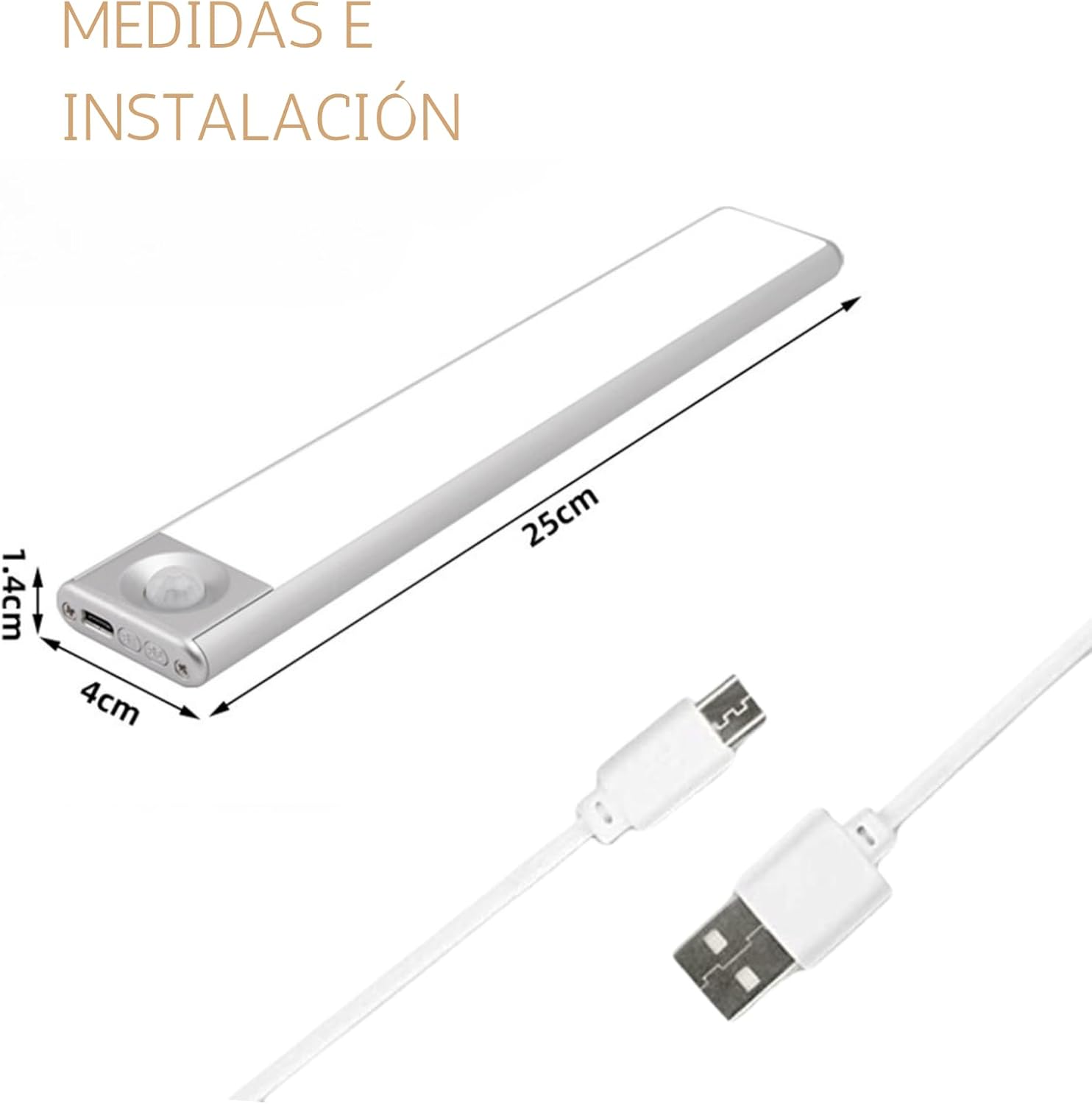 LED Light Sensor 20 cm 3 colors in 1 – Ahammashop