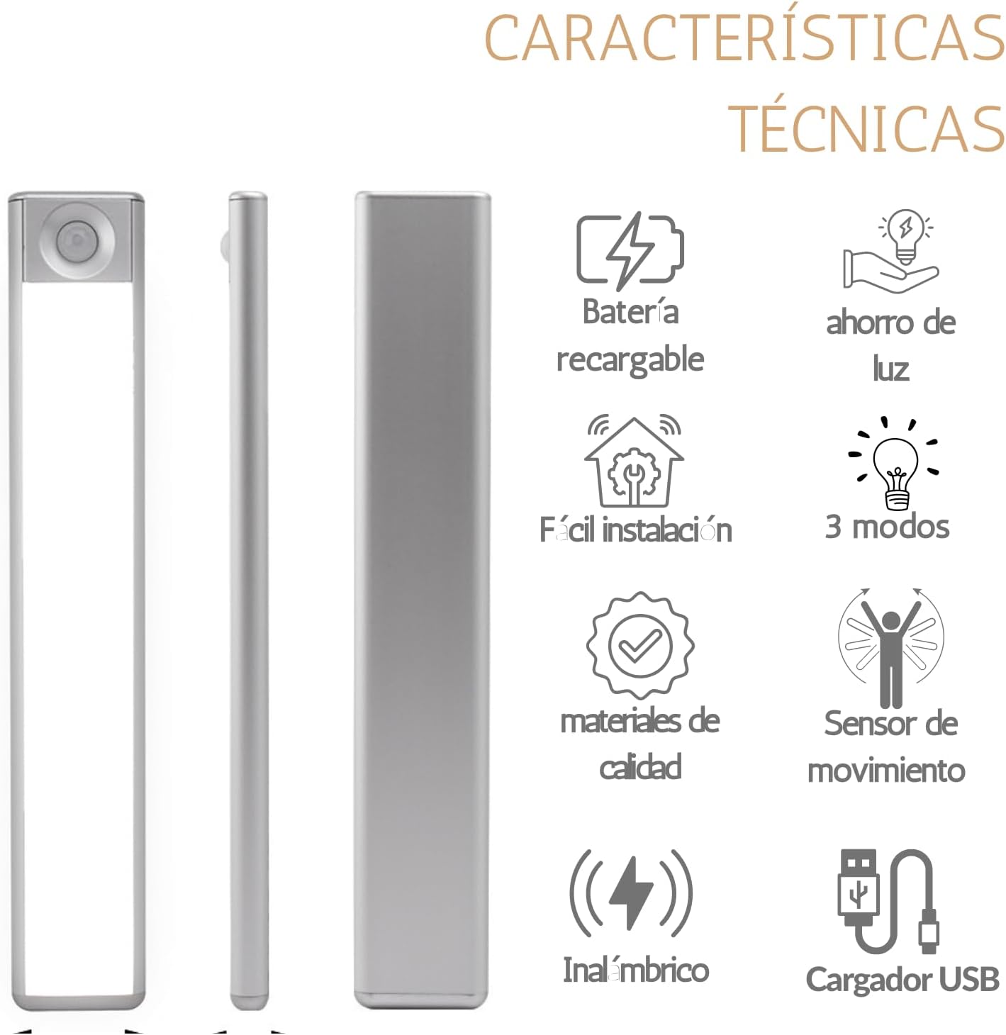 LED Light Sensor 20 cm 3 colors in 1 – Ahammashop