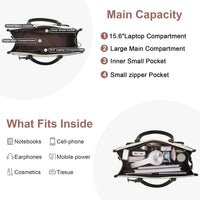 2 in 1 Lunch Tote Bag for Women, 5.6 Inch Leakproof Tote Bags with Ins ...